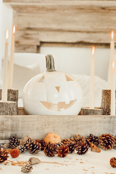 Rustic Fall Coffee Table Decor | Decorating A Coffee Table In The Fall