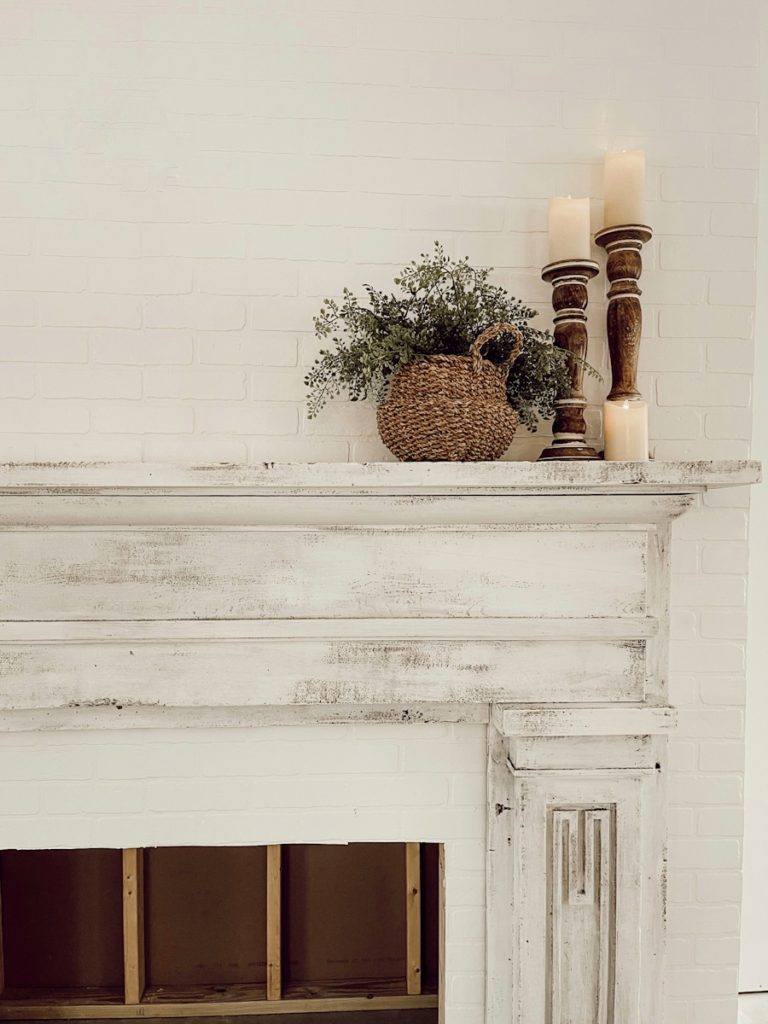 Mantel Makeover Tips | Antique Mantel Makeover Project