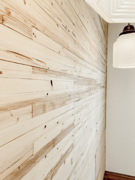Wood Lath Accent Wall | Affordable Wall For The Home