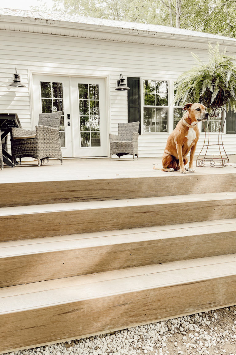 Back Deck on the Cottage - Deb and Danelle