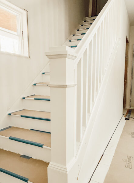 The Back Stairway in the House is Complete - Deb and Danelle