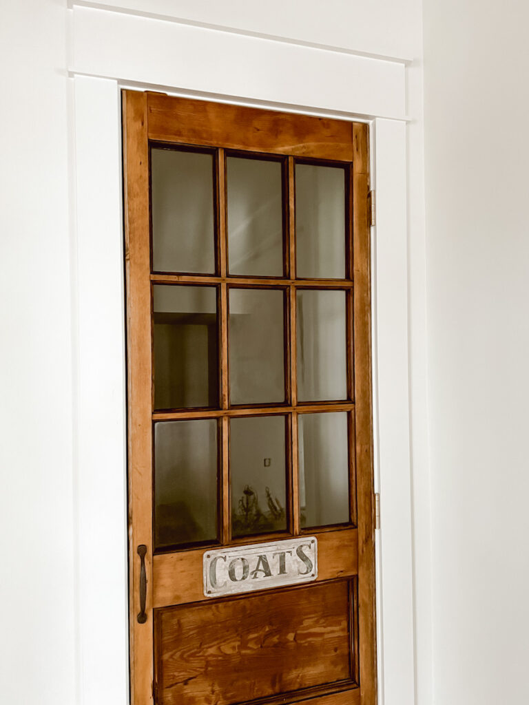 Update on our Guest Coat Closet Door - Deb and Danelle