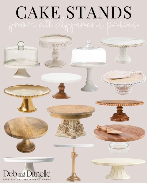 Six Ways to Style a Cake Stand within Your Decor - Deb and Danelle