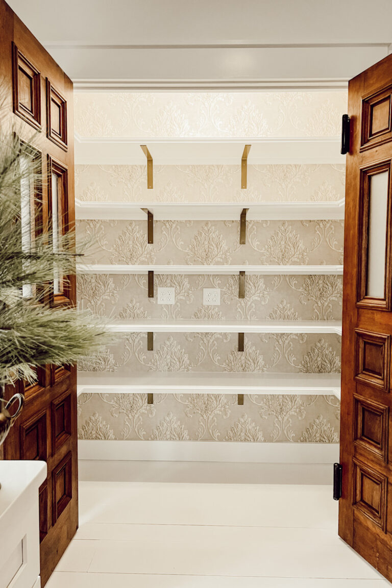 Food Pantry Shelves - Deb and Danelle