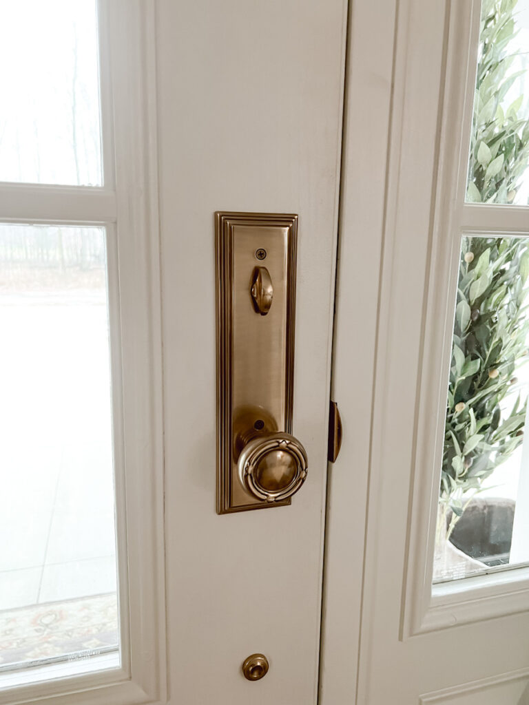 The Doorknobs that We Chose for Our New Home - Deb and Danelle