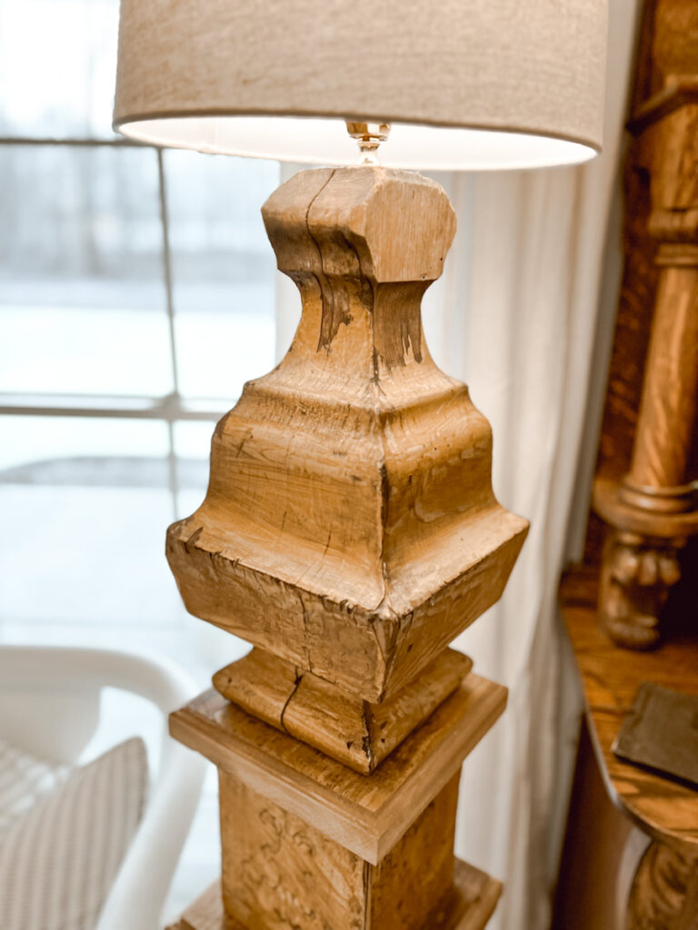 The Story Behind Our Large Wooden Lamps - Deb and Danelle