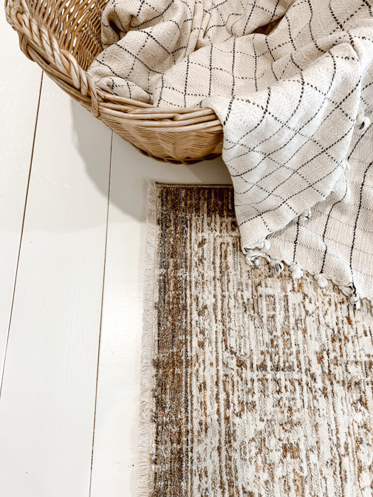 A New Cozy Warm-Toned Rug for our Bedroom - Deb and Danelle