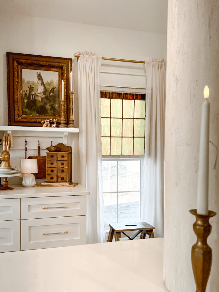 Stained Glass Windows in our Kitchen - Deb and Danelle