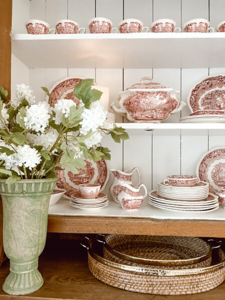 Cottage Style Corner in the Dining Room - Deb and Danelle