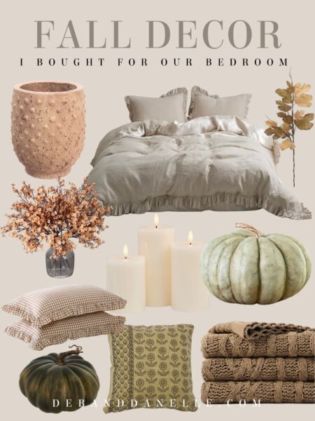 A few New Fall items for Our Bedroom - Deb and Danelle