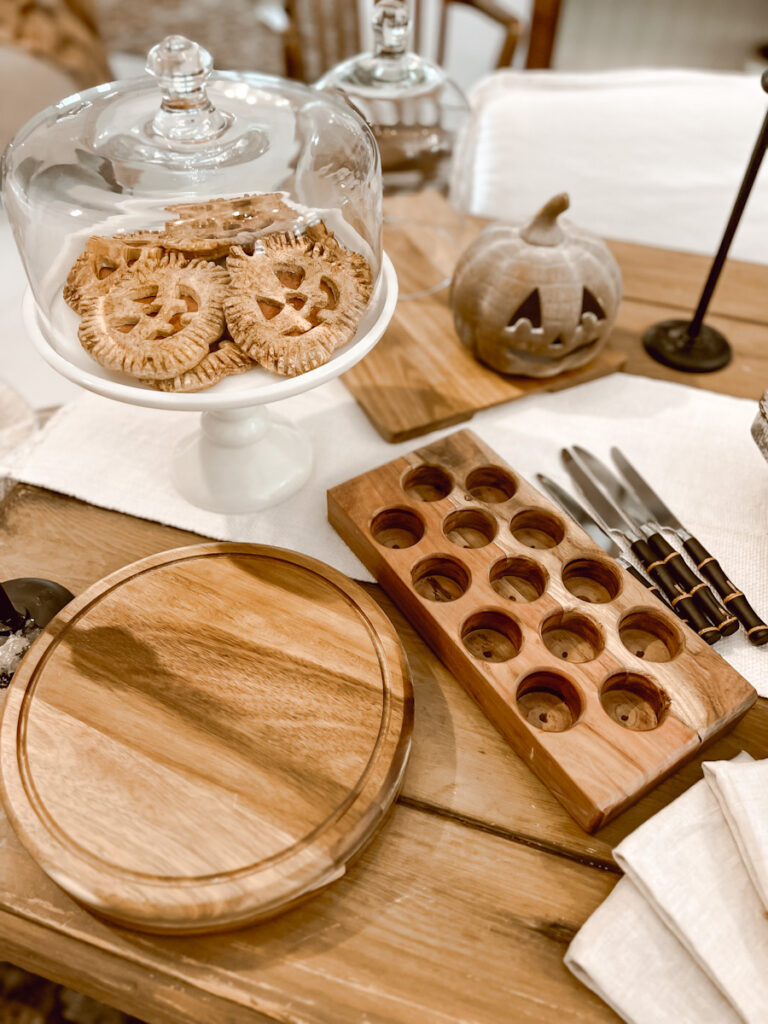 Set a Buffet Style Table for Fall: Woods and Whites Edition - Deb and ...